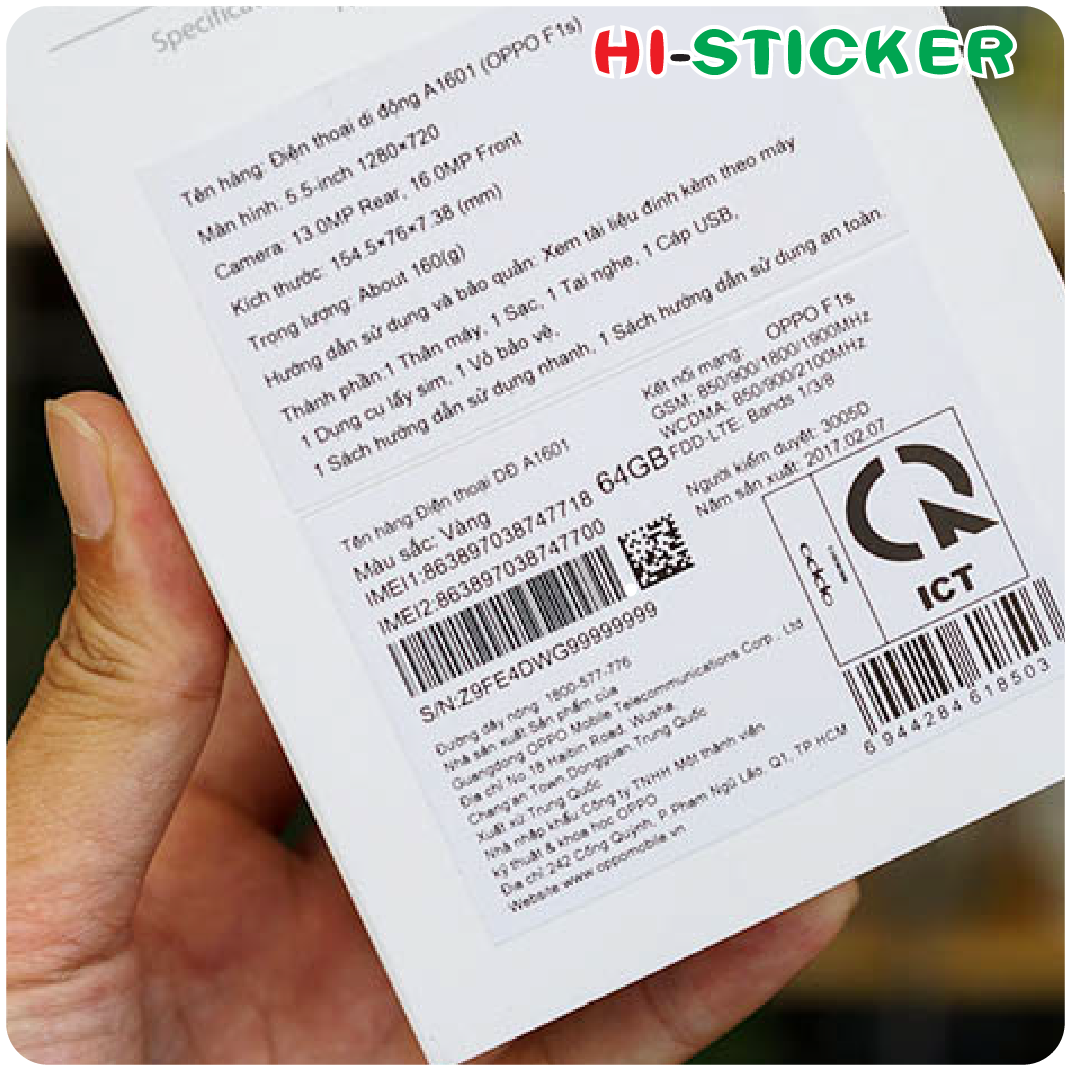 Trang chủ - Hi Sticker - Chuyên In Tem Nhãn Decal Sticker